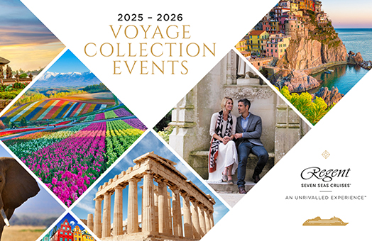 Regent Event Invitation: 2025-2026 Voyage Collection - Zeppelin Travel