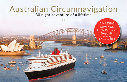 Circumnavigate Australia with Cunard - Zeppelin Travel
